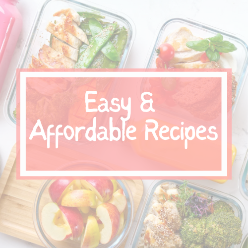 Easy And Affordable Recipes For Students On A Budget