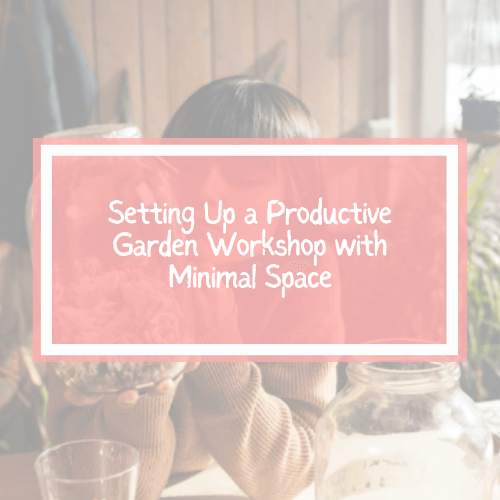 Setting Up a Productive Garden Workshop with Minimal Space